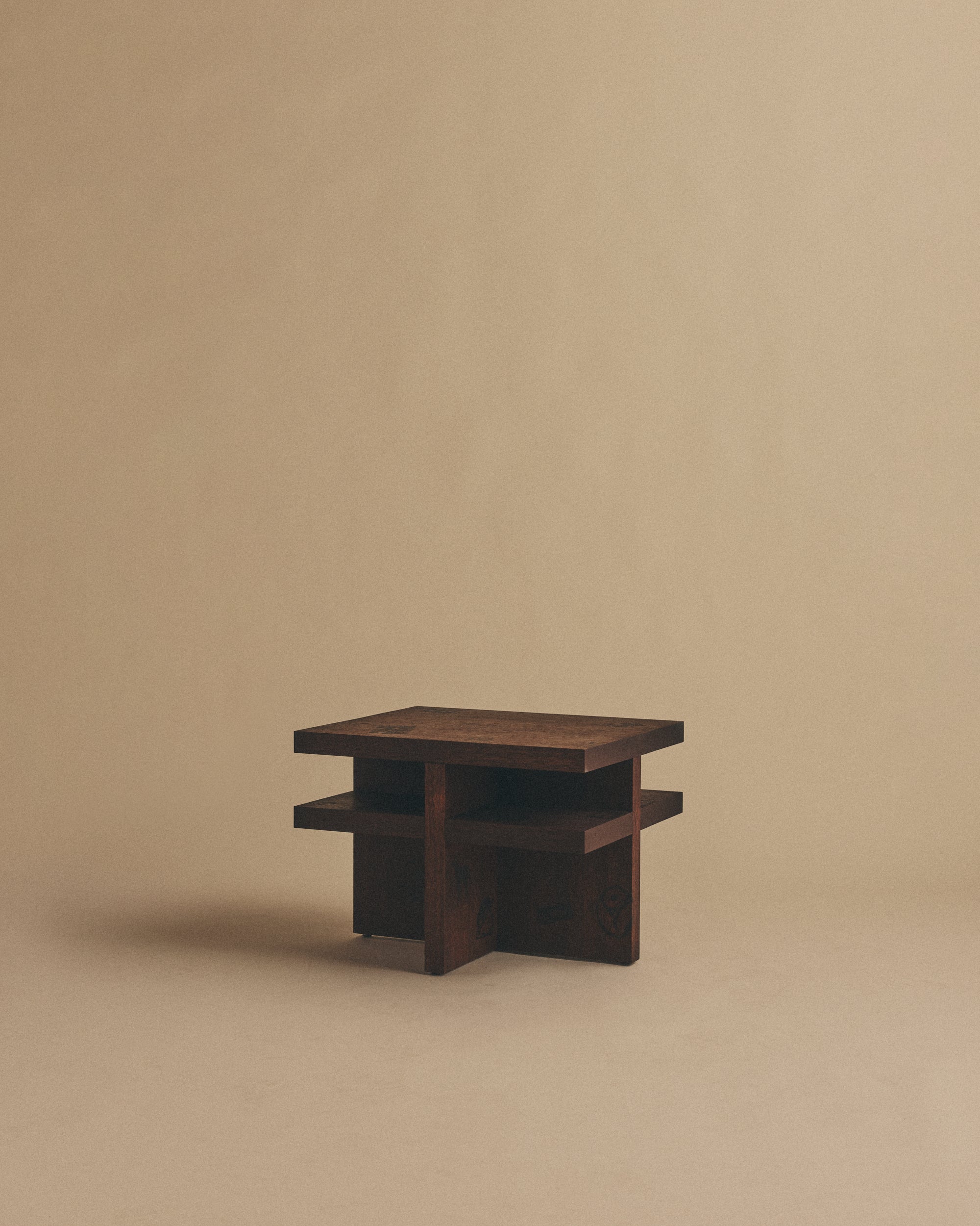 Quarters | Tiered Rune Side Table